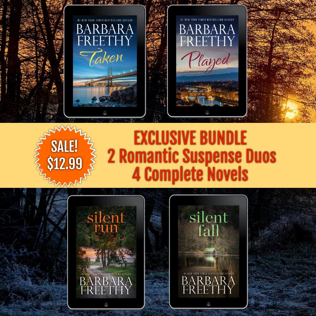 Exclusive Romantic Suspense Duo Bundle – Barbara Freethy Books